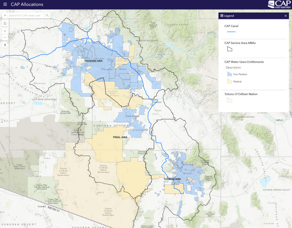 Are you a visual learner? You’ll love CAP’s new Water Allocations Map ...